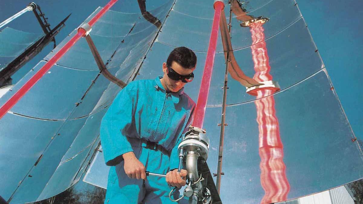 Parabolic trough PROPHIS