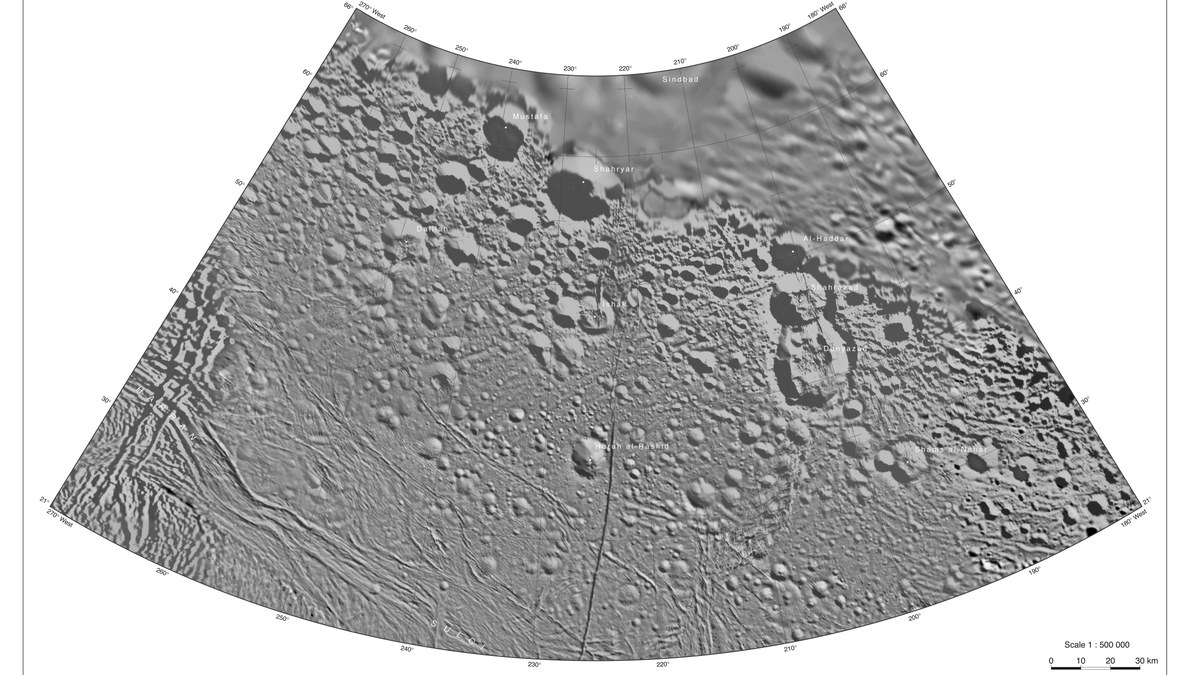 Precise maps of Saturn's moons as the basis for scientific work