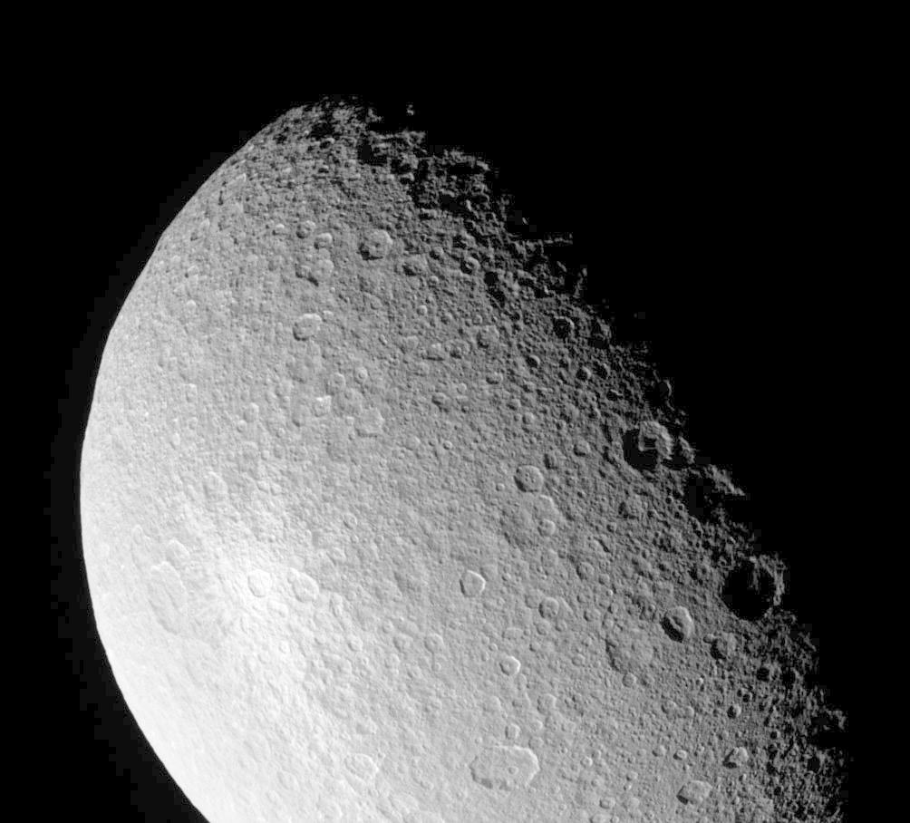 DLR - Surface of Saturn's moon Rhea