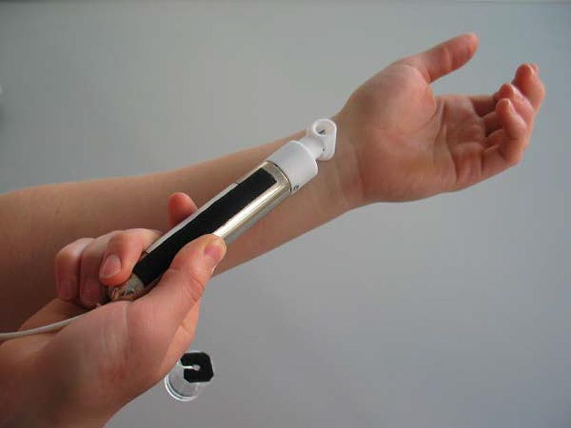 Using a Tewameter ® to measure water loss from the skin