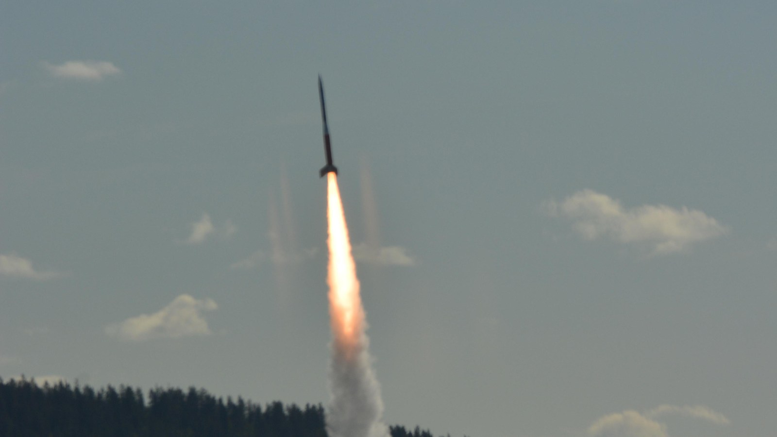 Launch of the MAPHEUS-4 sounding rocket