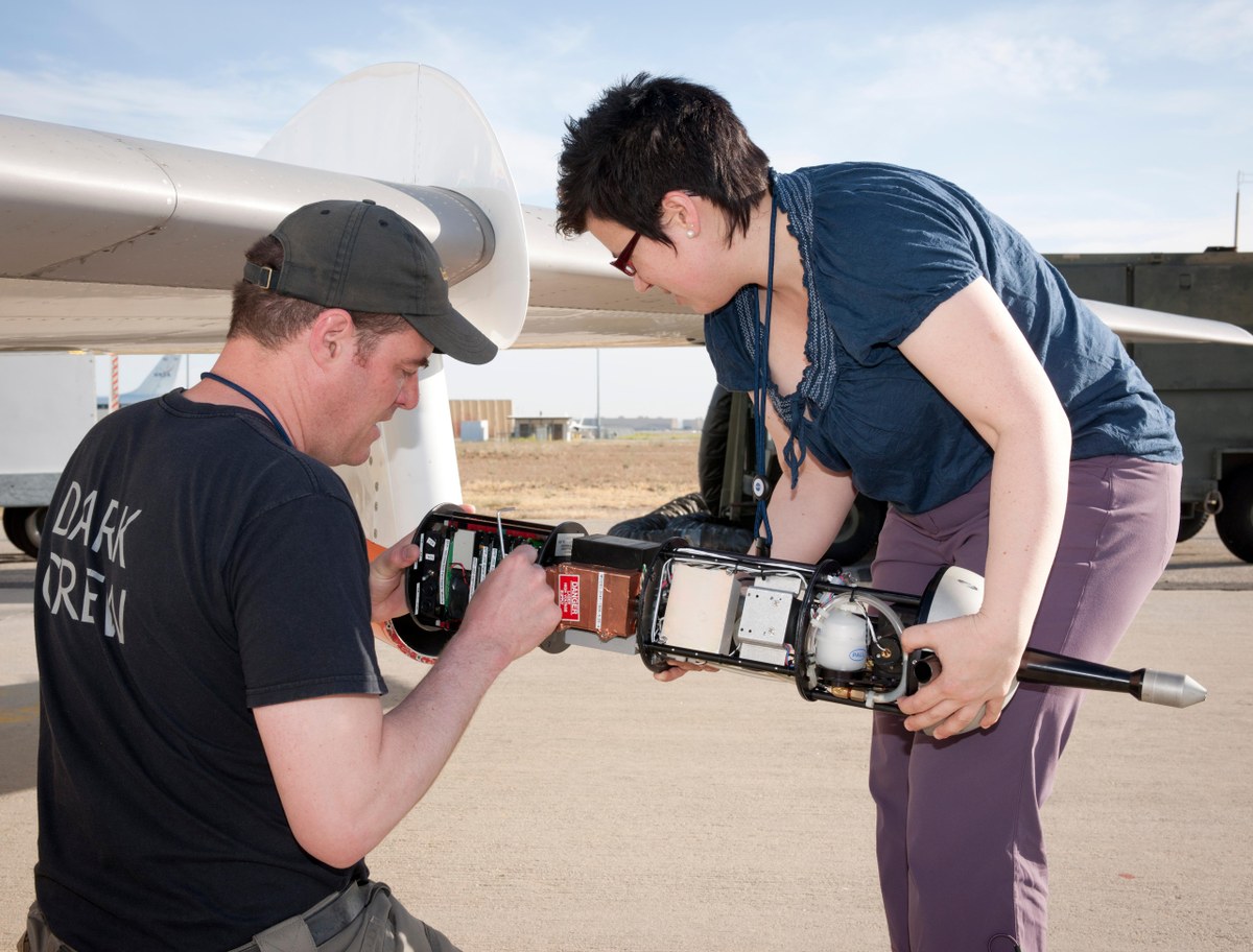 Installation of a measurment probe
