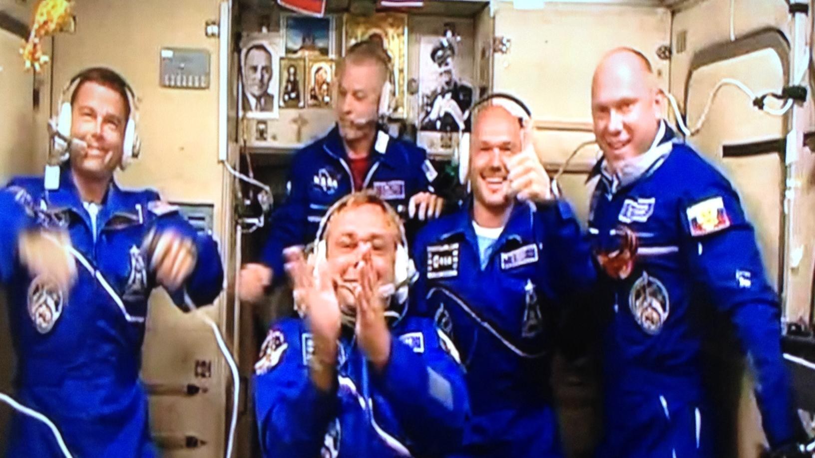 Welcome onboard the ISS