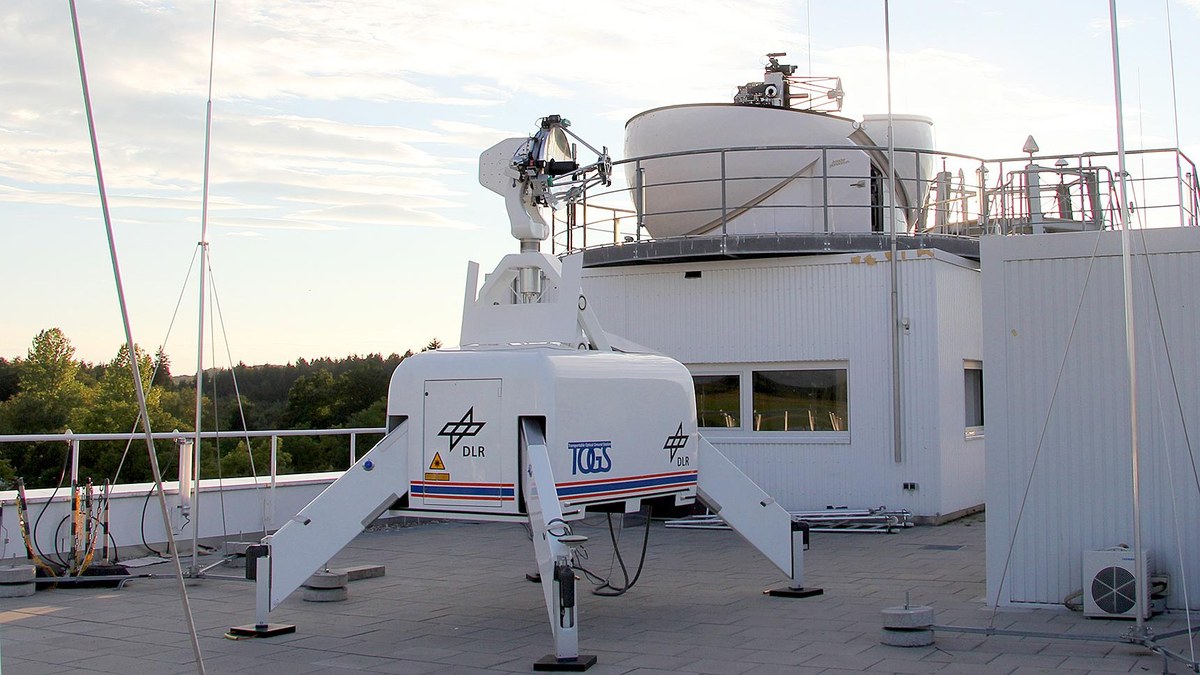 Double deployment: TOGS transportable ground station and OGS stationary ...