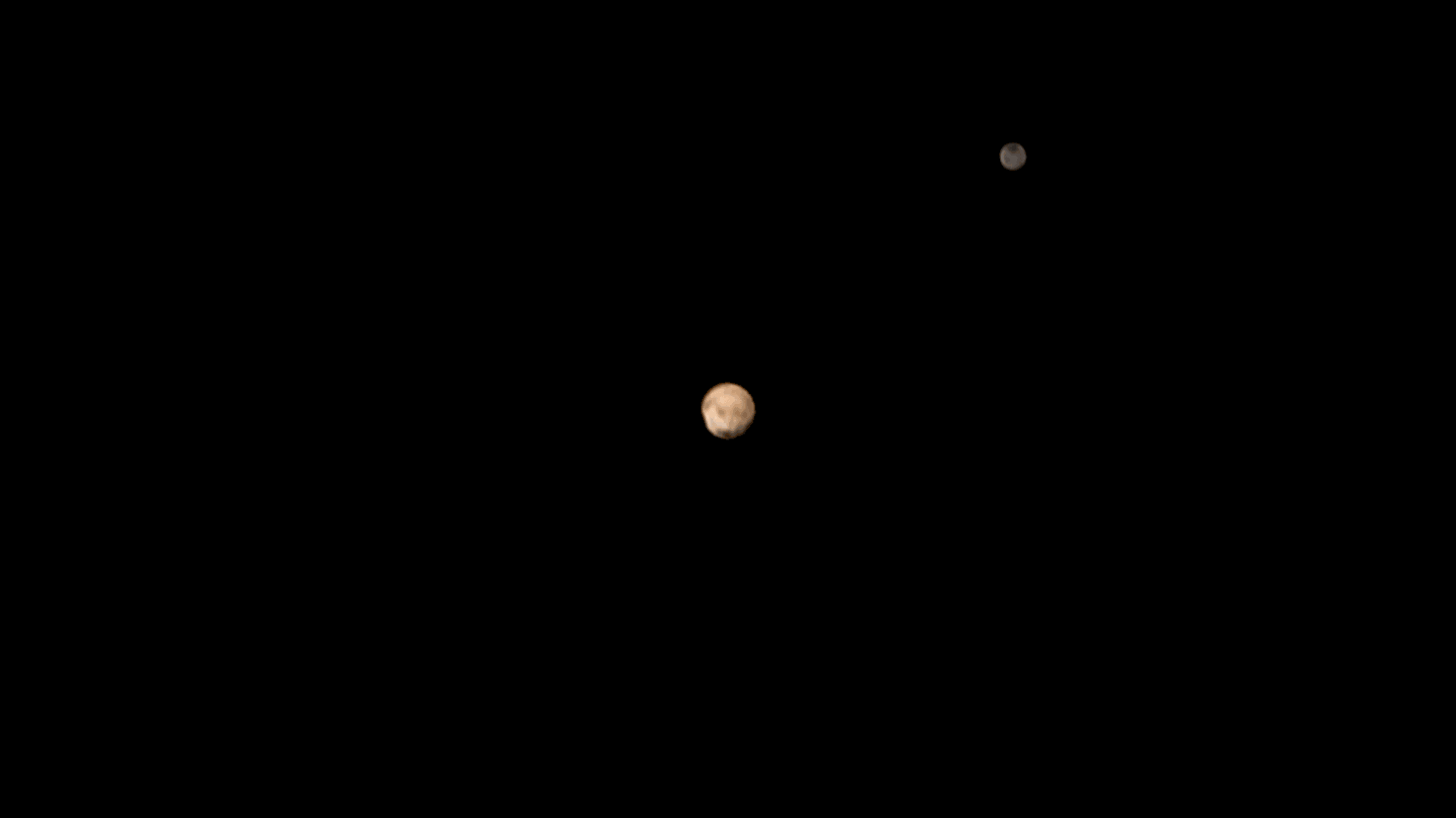 New Horizons has acquired colour images of Pluto
