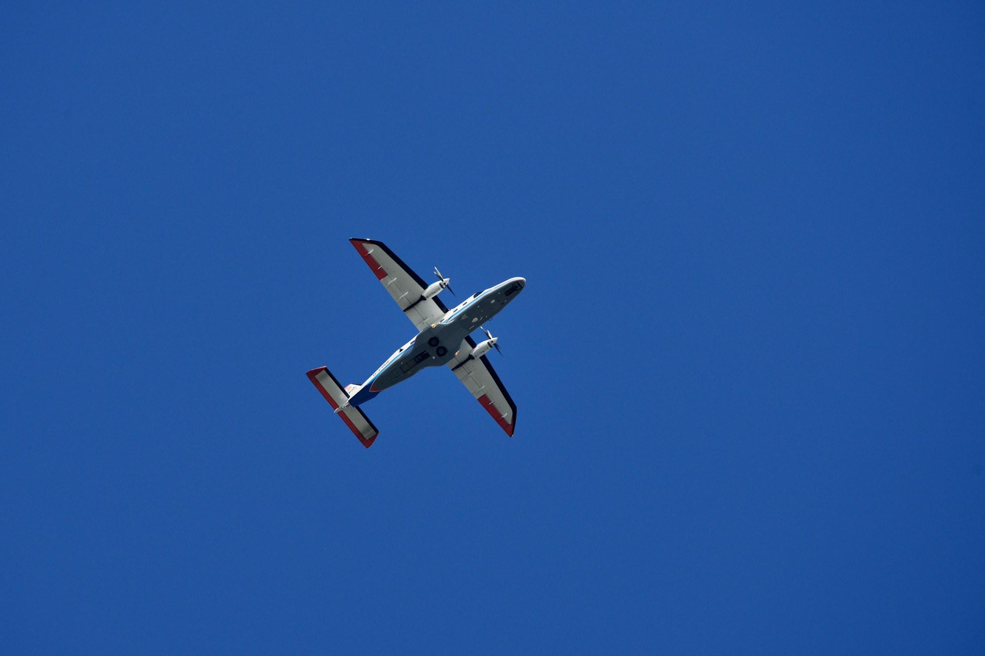 Airborne images in real time