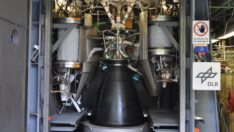 Engine testing at DLR