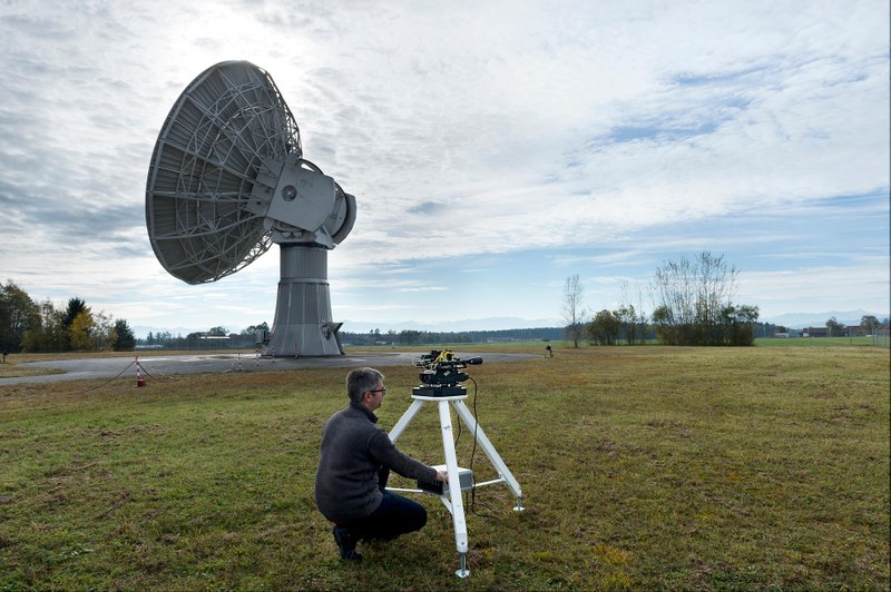 World record in free-space optical communications
