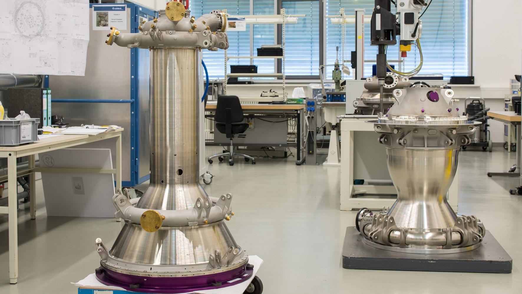 The combustion chamber – the heart of the Vinci engine