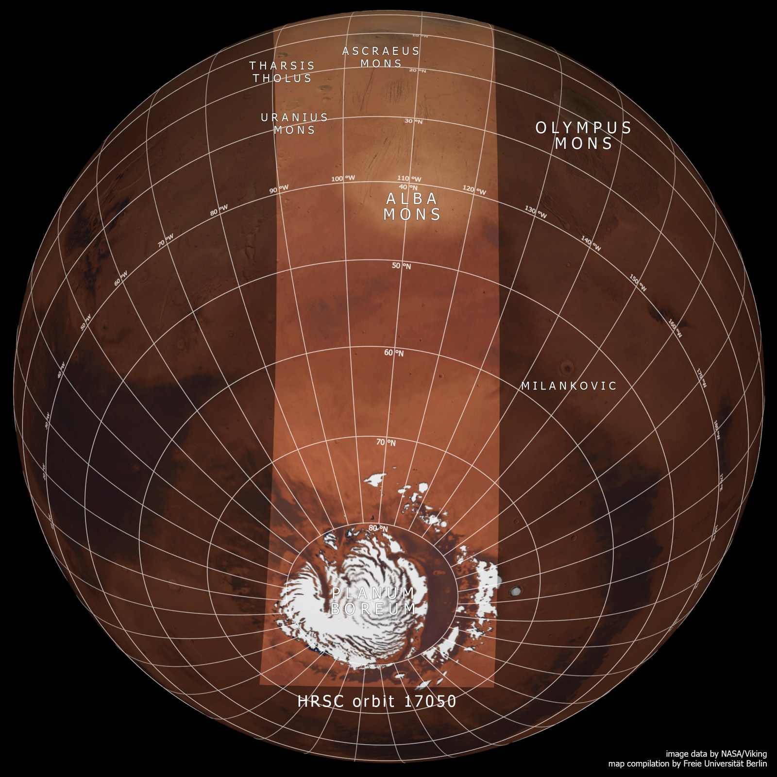Mars upside down