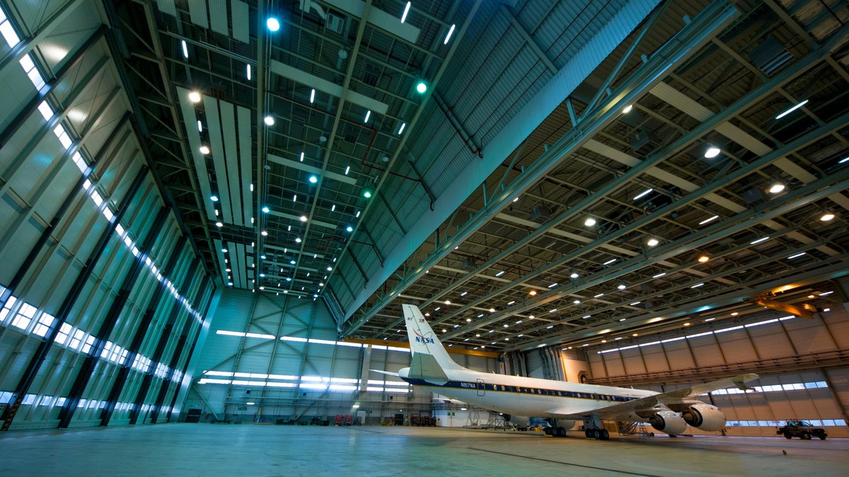 DLR / NASA research flights over northern Germany