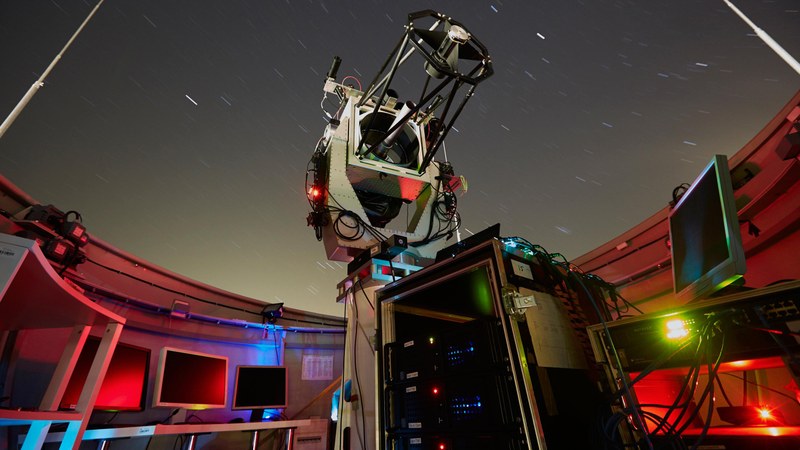 The optical ground station in Oberpfaffenhofen