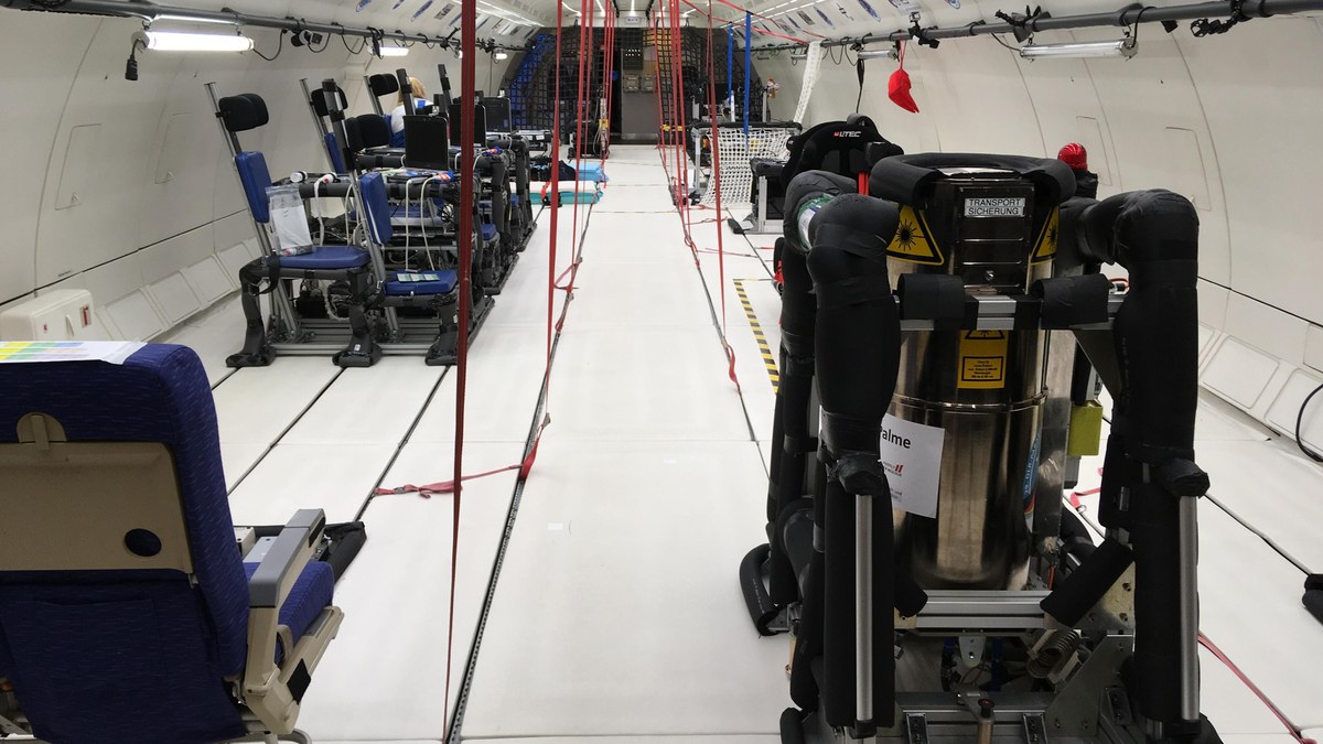 Parabolic flight campaign