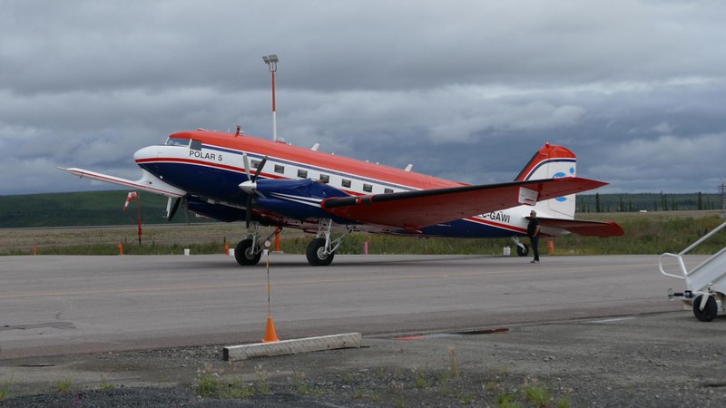 Equipped for polar flights