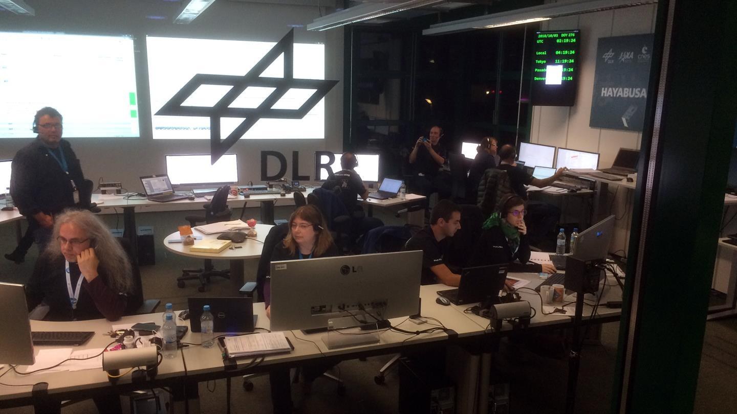 DLR - MASCOT Control Centre in Cologne