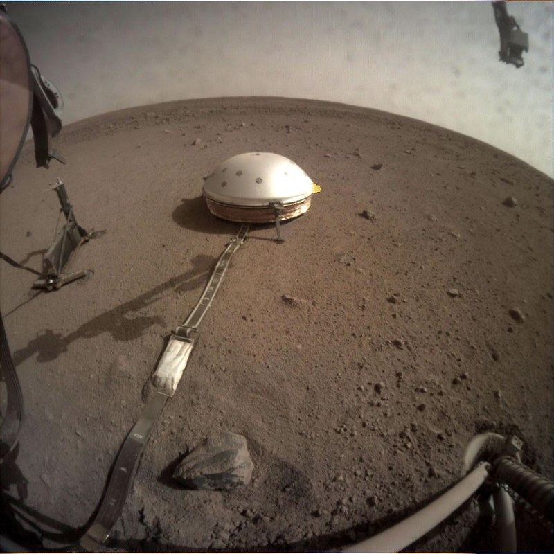 DLR - InSight mission – Diagnostic run for 'Mole' on Mars