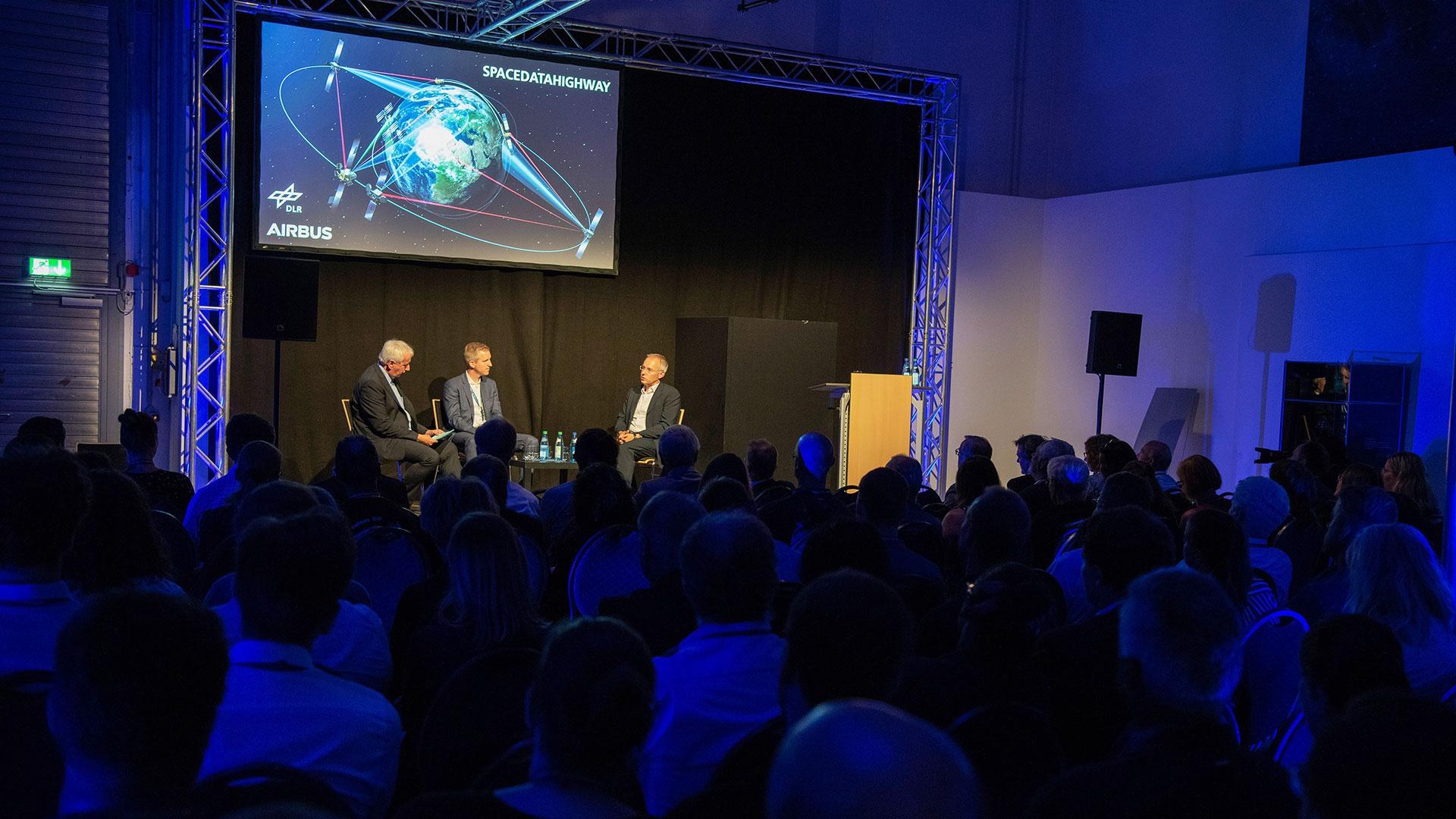 DLR – EDRS-C launch event at German Space Operations Center