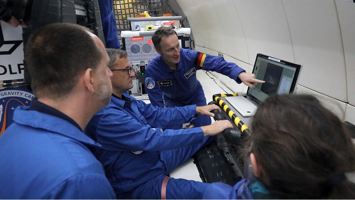 DLR – 20 years of DLR parabolic flights