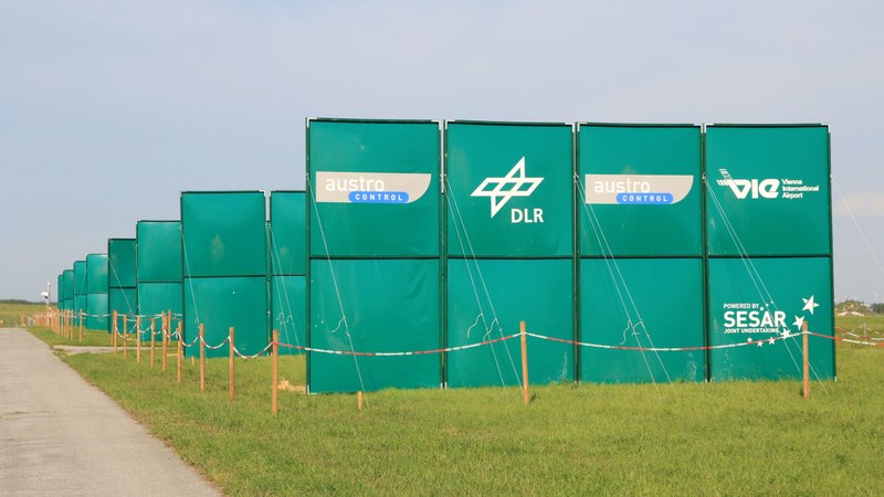 DLR - DLR-patented technique tested at Vienna Airport