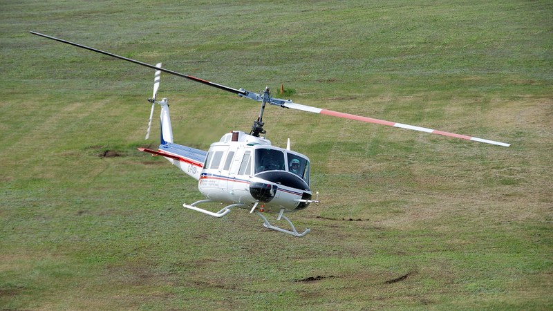 DLR – NRC Bell 205 helicopter