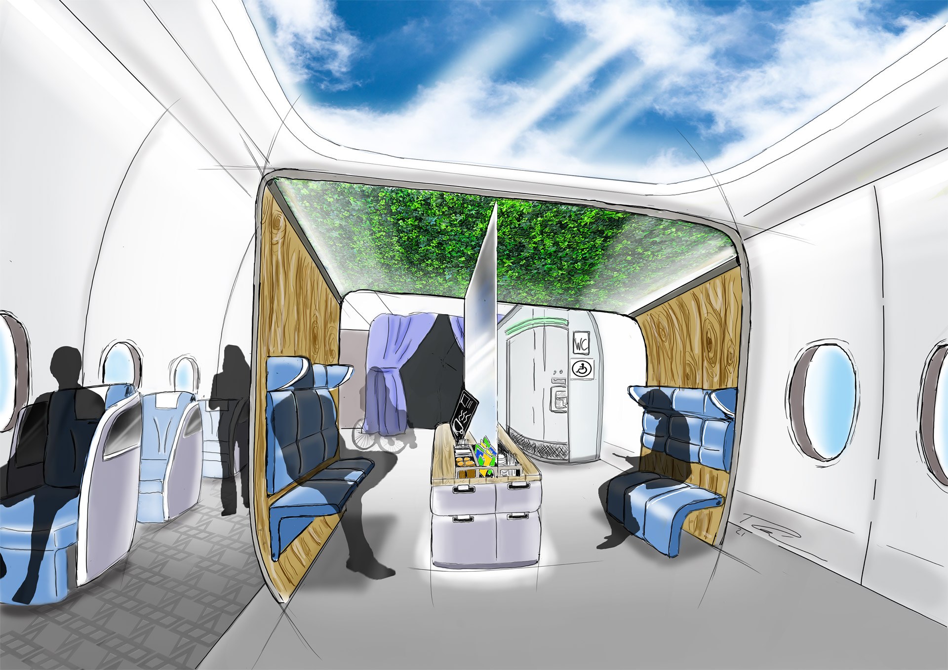 DLR – New concept for a modular aircraft cabin