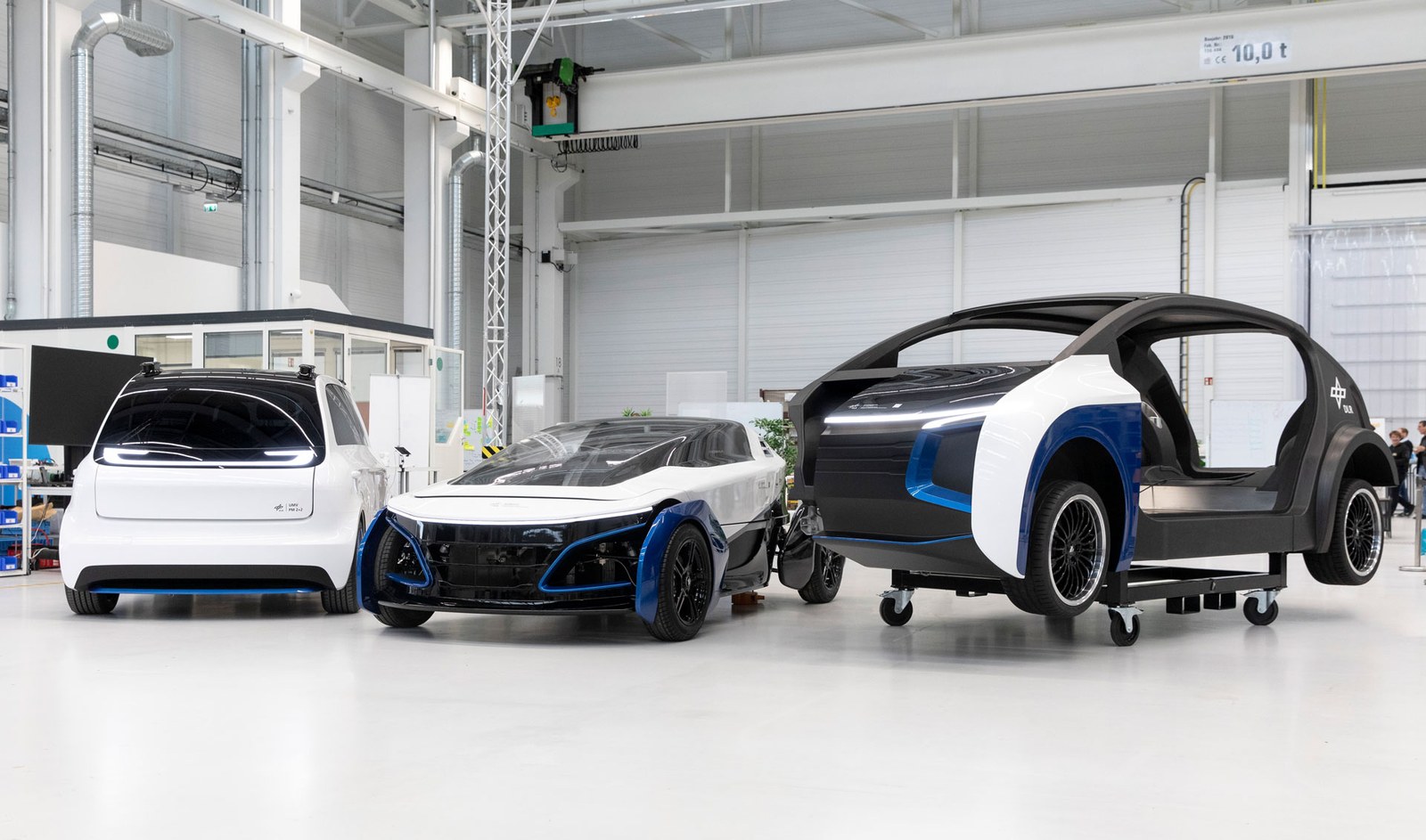 DLR – The three vehicle demonstrators of the NGC project