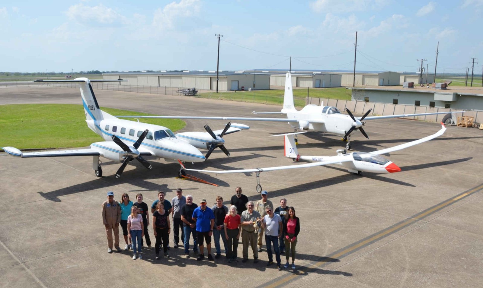 DLR – Group photo of the Blue Condor project team