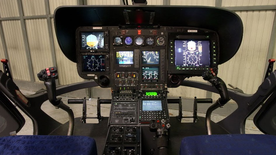 DLR - Cockpit of the EC 135 ACT/FHS