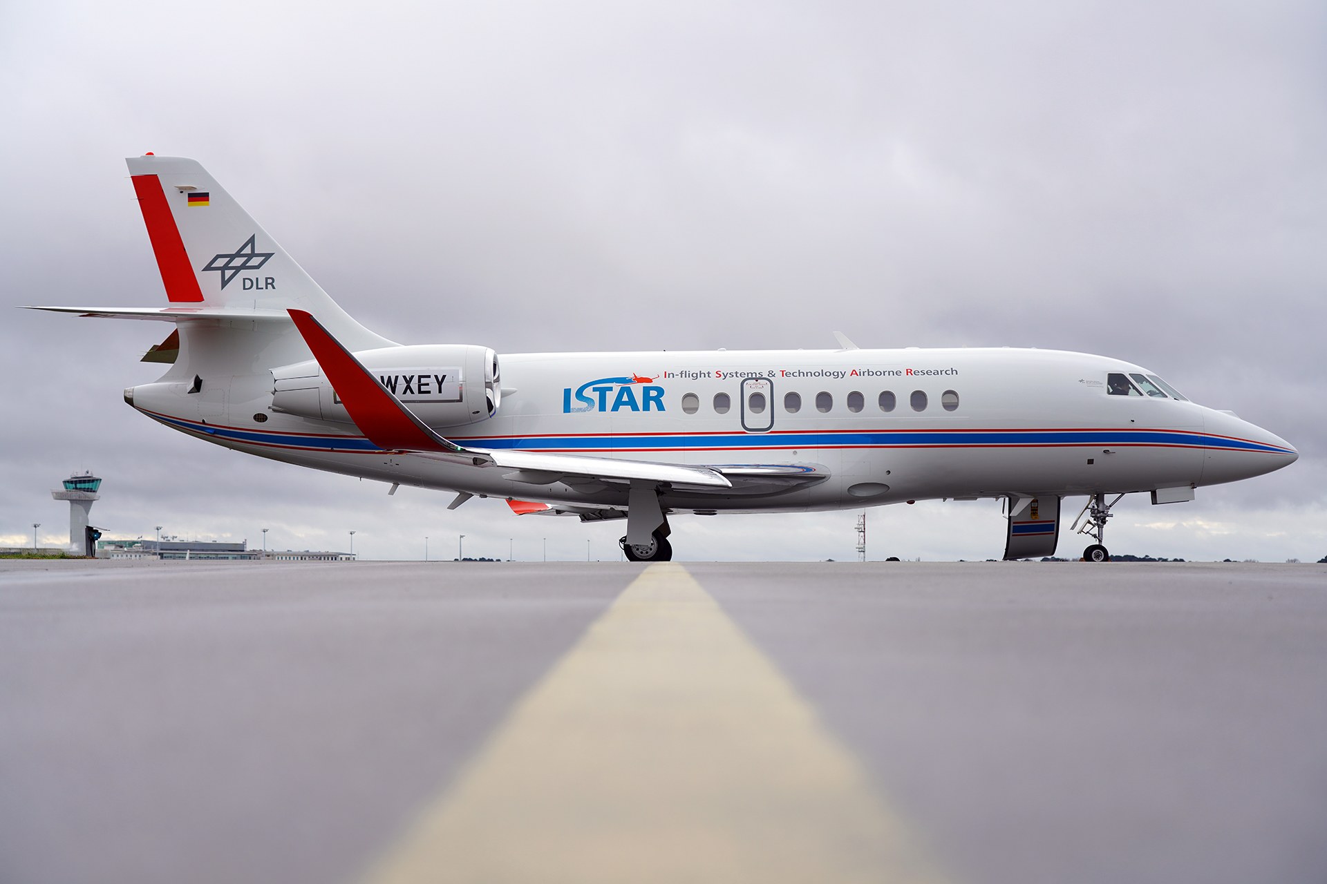 DLR – Arrival of the new DLR research aircraft ISTAR