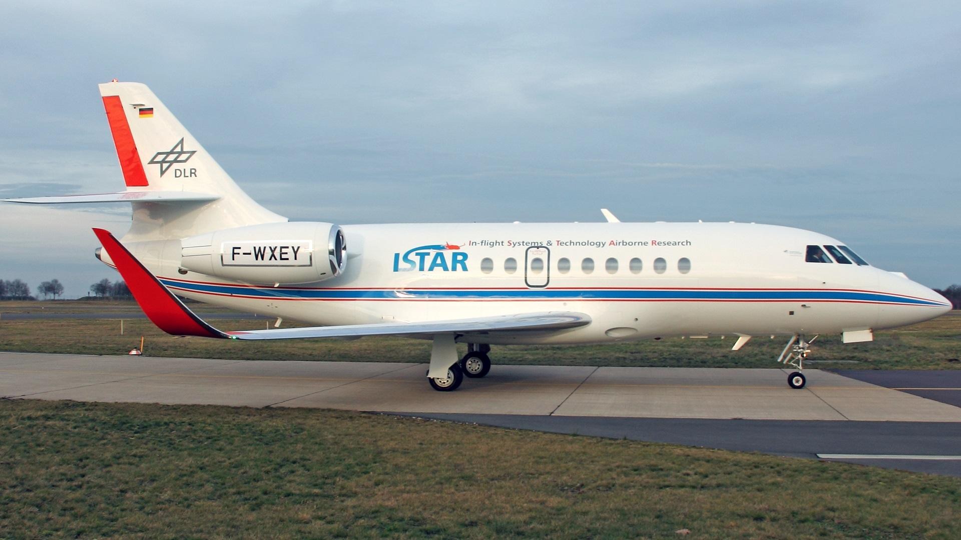 DLR – Dassault Falcon 2000LX iSTAR - Side view