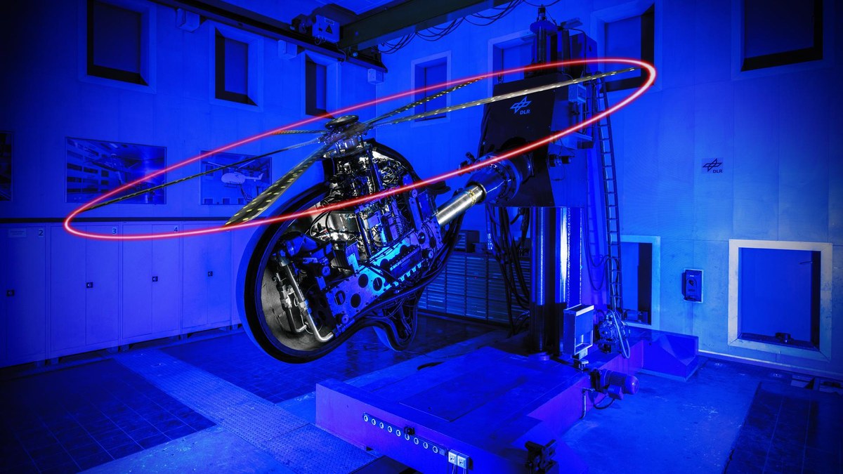DLR – DLR’s Rotor Test Stand in Braunschweig