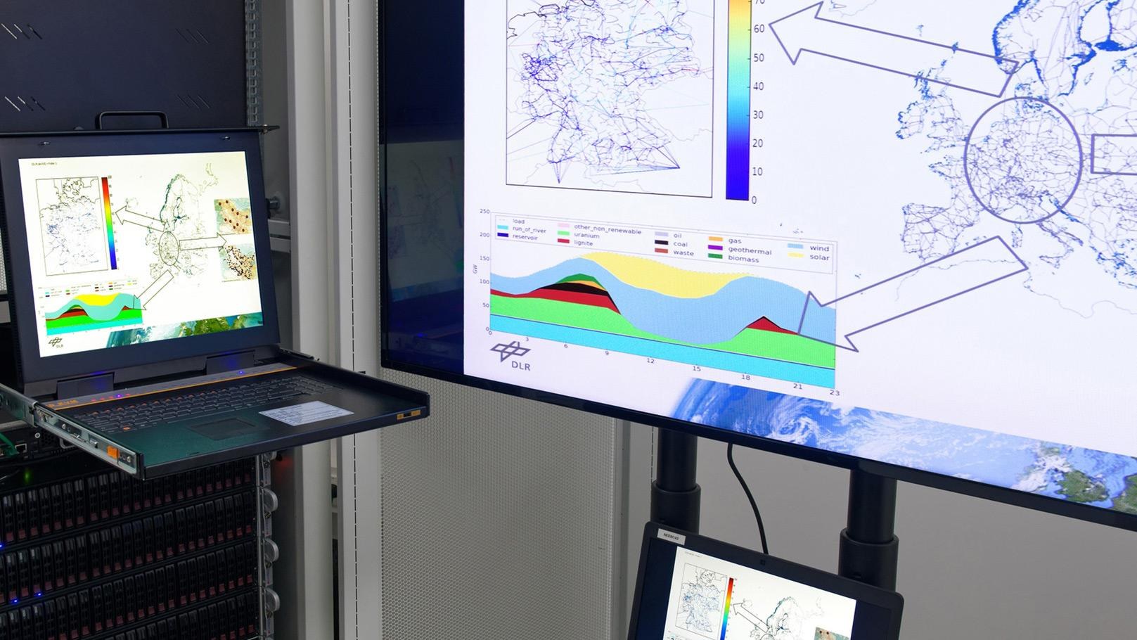 DLR - High-resolution power grid simulation