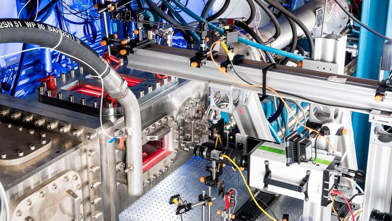 DLR – PIV camera system