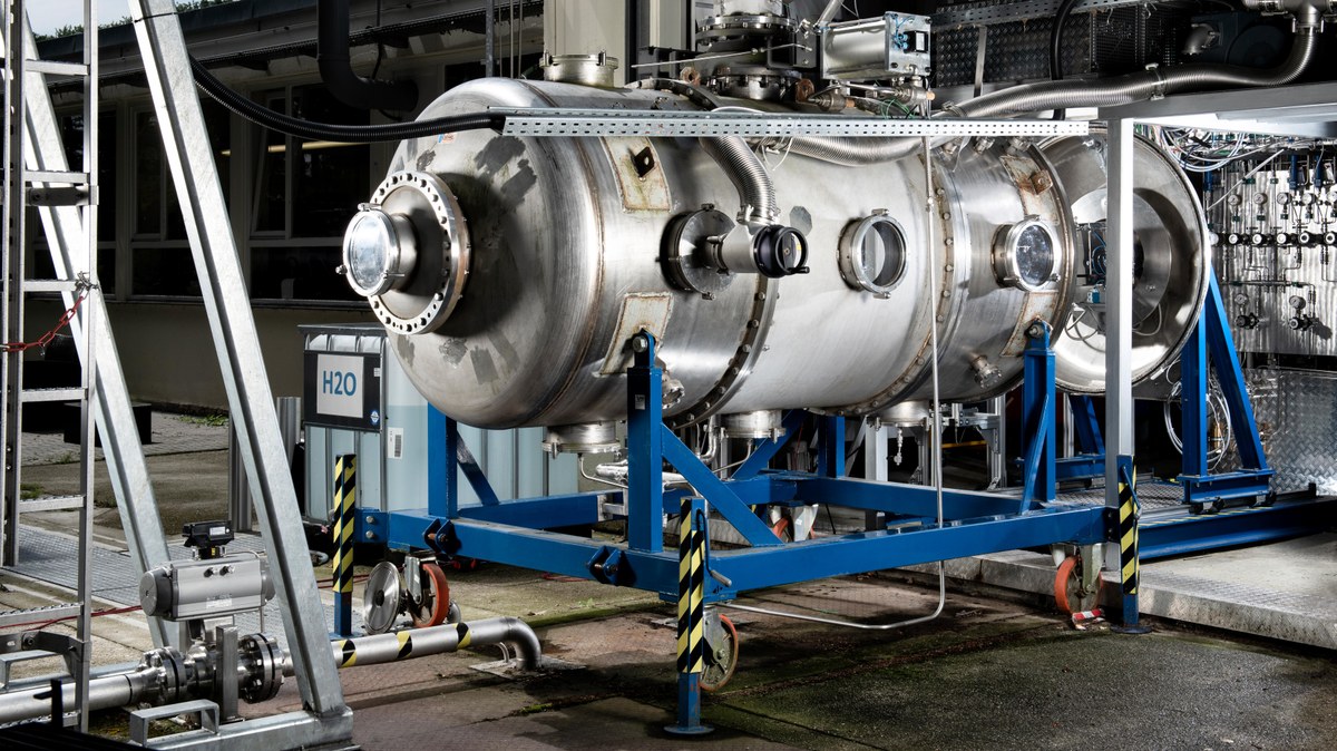 DLR – M11 test bench at the DLR Lampoldshausen site