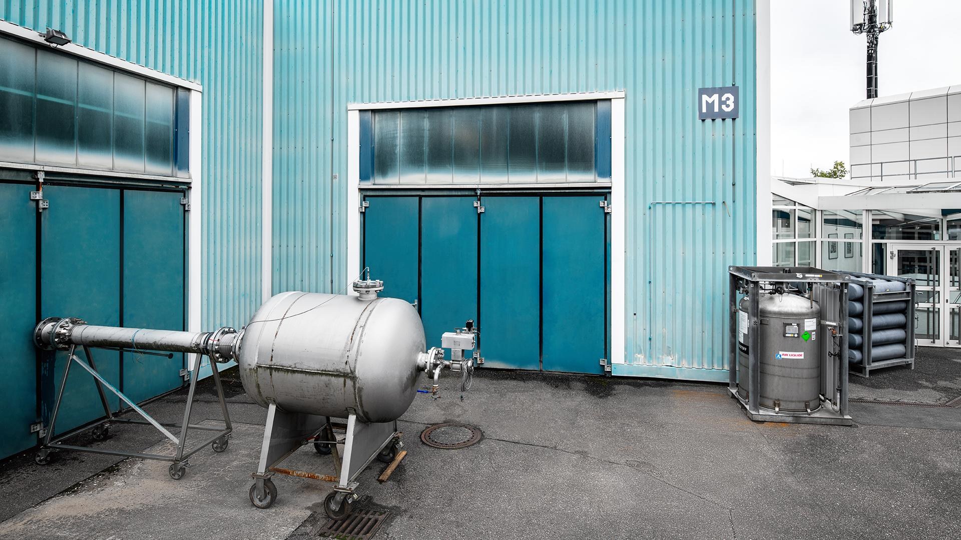 DLR - M3 test benches at the DLR Lampoldshausen site