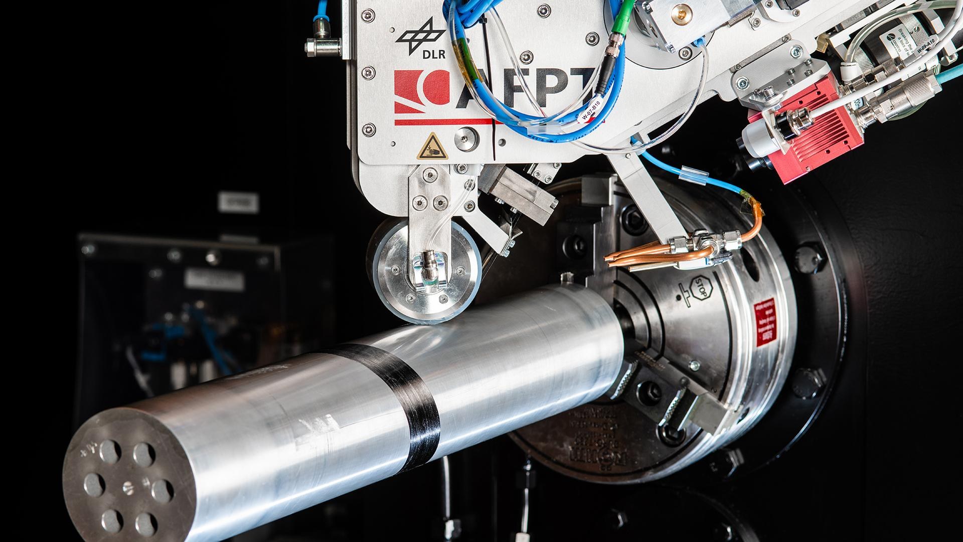 DLR – Tape-laying machine - Detailed view