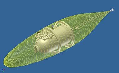 Hydrogen pressure tank of the Antares DLR-H2
