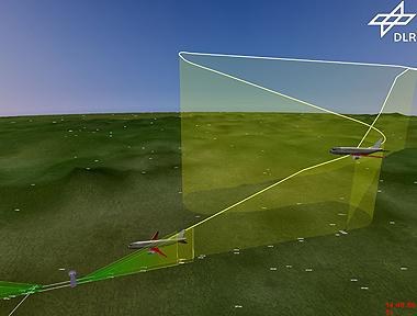 Continuous Descent Approach (CDA) landing profiles