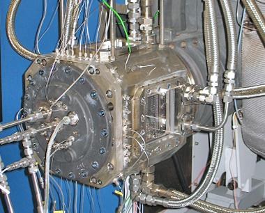 The optical combustion chamber of the micro gas turbine