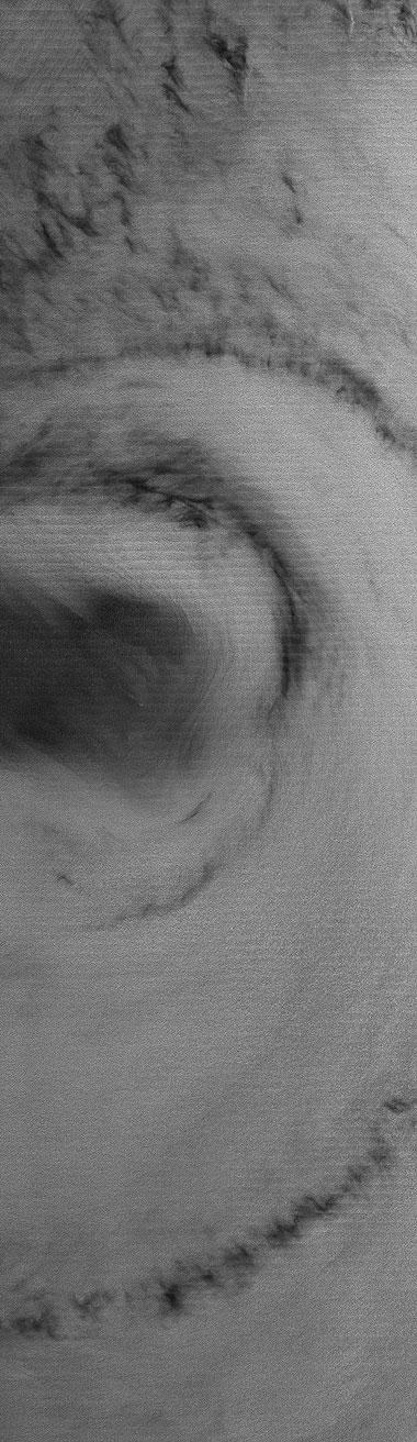 The eye of Typhoon Megi