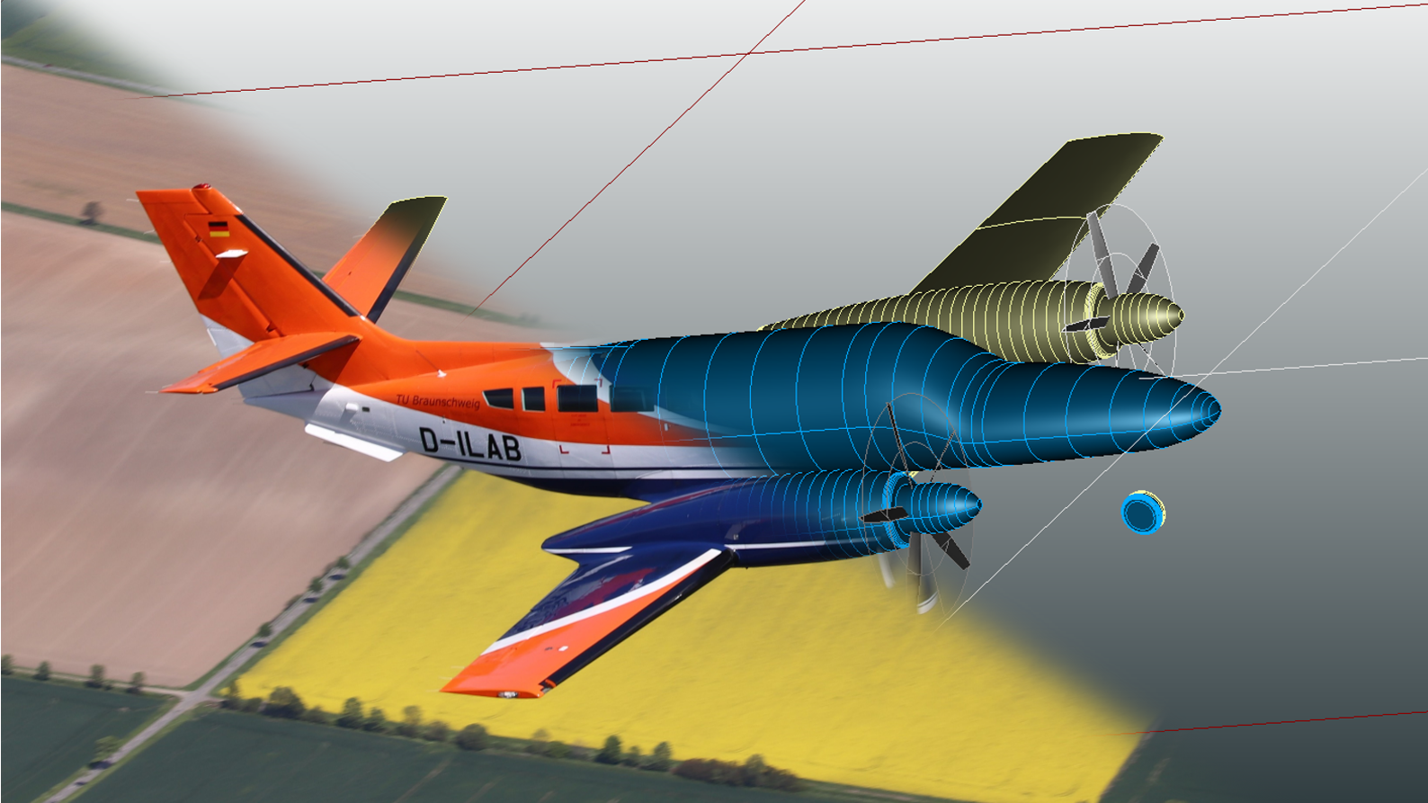 Digital aircraft design F406 TU Braunschweig