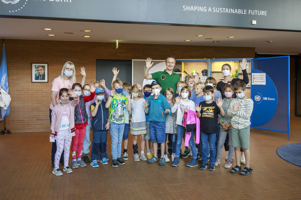 Space seeds thrive at the United Nations Campus