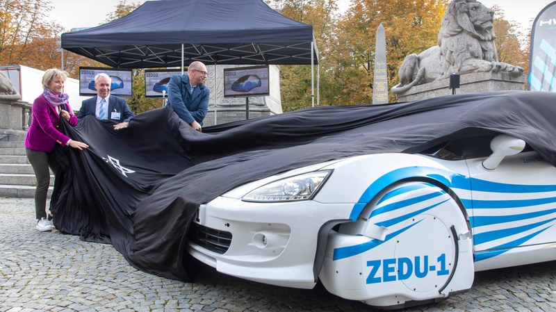 ZEDU-1 – The world's most environment-friendly vehicle in operation