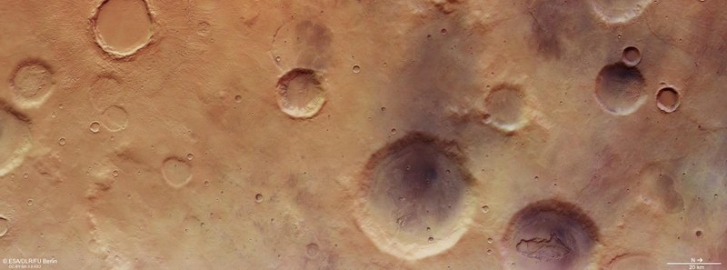 A 'snake pit' northwest of Hellas