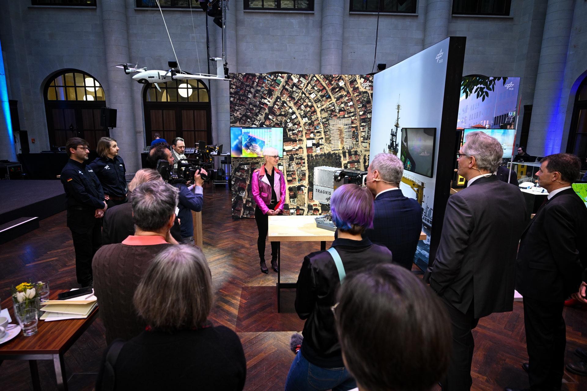 Annual press conference DLR 2023 in Berlin