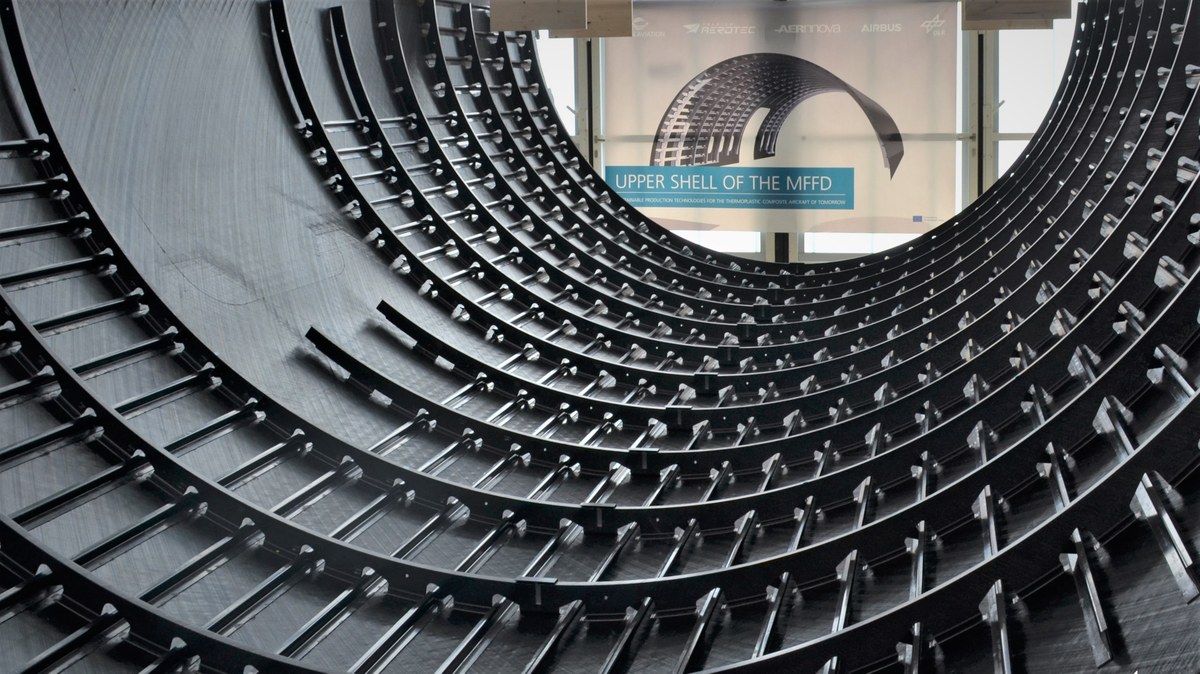MFFD – using thermoplastics to replace aluminium in aircraft construction