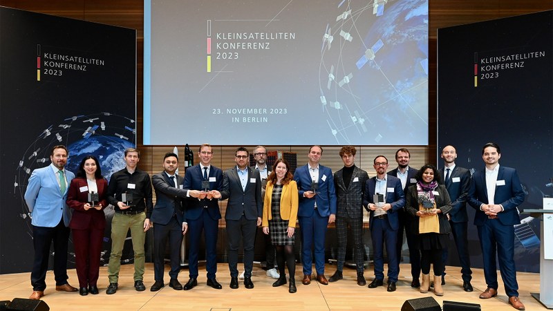 Small satellites – winners of three DLR competitions selected