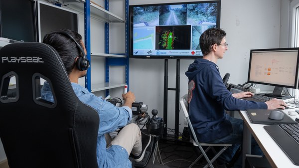 Remote control of the all-terrain vehicle