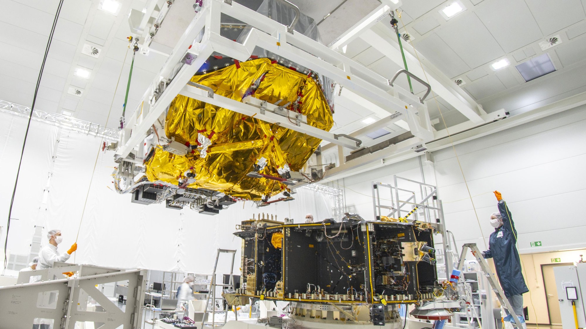 ESA's PLATO space telescope integrated