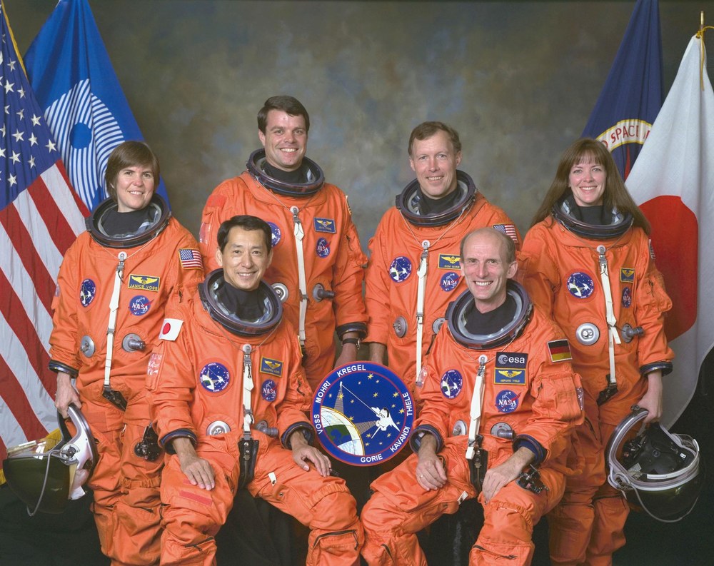 The crew of Space Shuttle mission STS-99